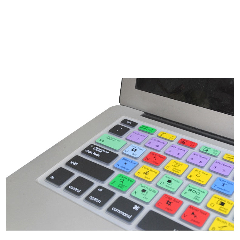 Adobe Photoshop Keyboard Silicone Cover For Macbook Pro Air 13 15 17 ...